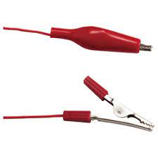 ●電気回路の設計や組立に使用しやすい接続端子付きのリード線です。 ＜仕様＞ 品名 みの虫・わに口 色 赤 リード線 4020芯 入数：1本