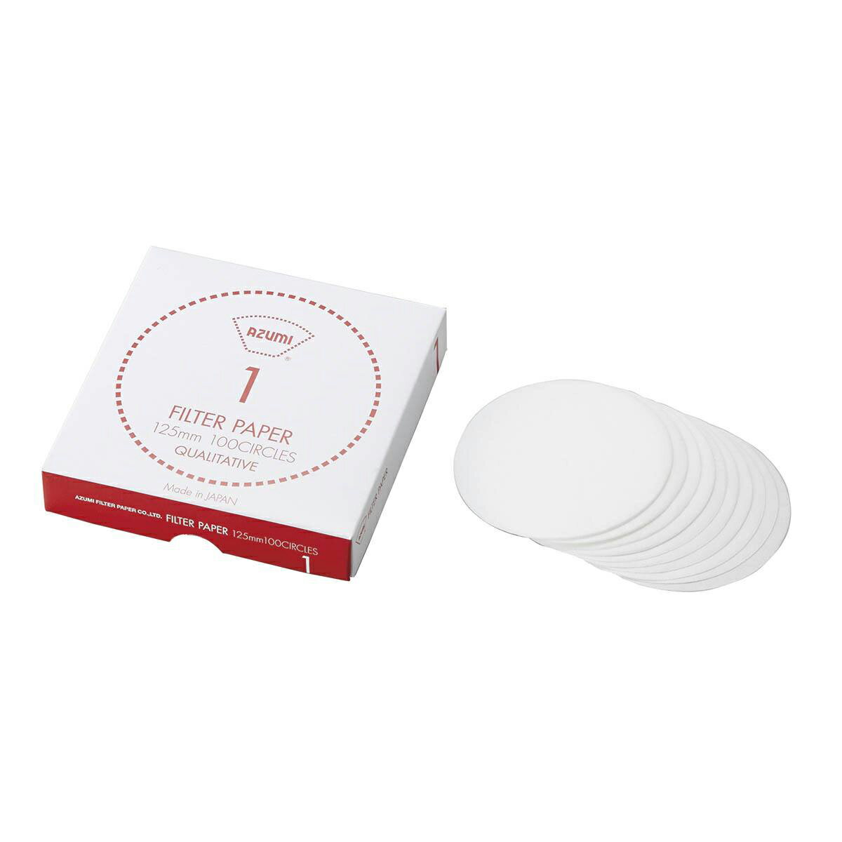 ＜仕様＞ グレード：No.1 大きさ：55mmφ 入数：100枚 厚み：0.23mm JIS P3801：1種 用途例：水酸化鉄などの粗大沈殿物のろ過 [※ご注意] ※この商品は上記に記載してある内容の販売品となります。 ※写真はシリーズ商...