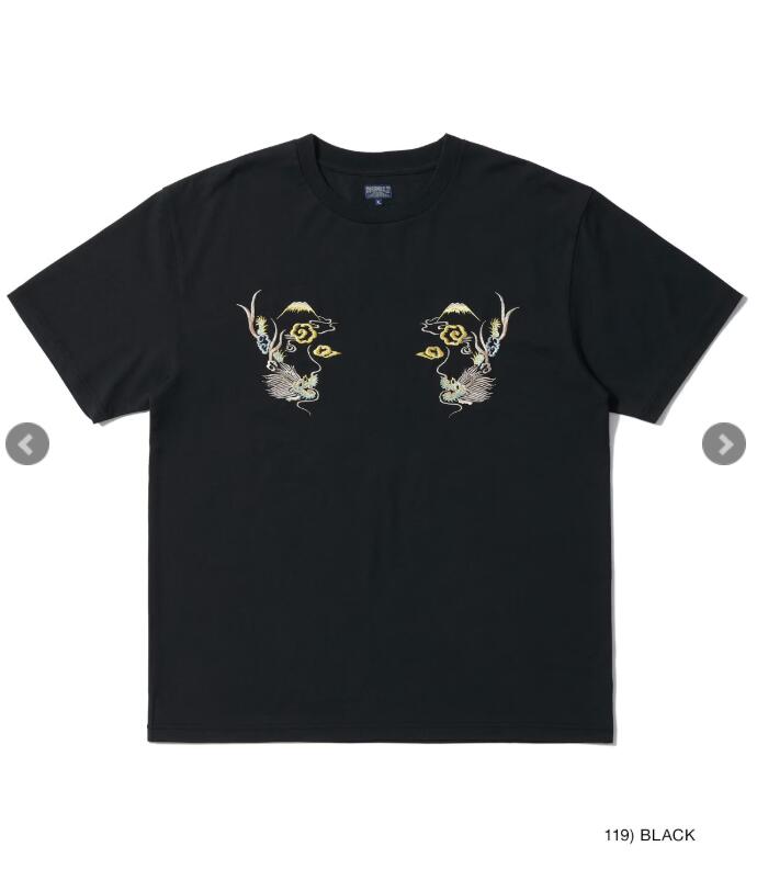 SUKA T-SHIRT EMBROIDERED “EAGLE” TAILOR TOYO。 やや肉厚でしっかりとしたテーラー東洋オリジナルボディを使用。 一枚で着用するのはもちろんのこと、ベストやスカジャンなどのインナーにといろいろなアイテ...