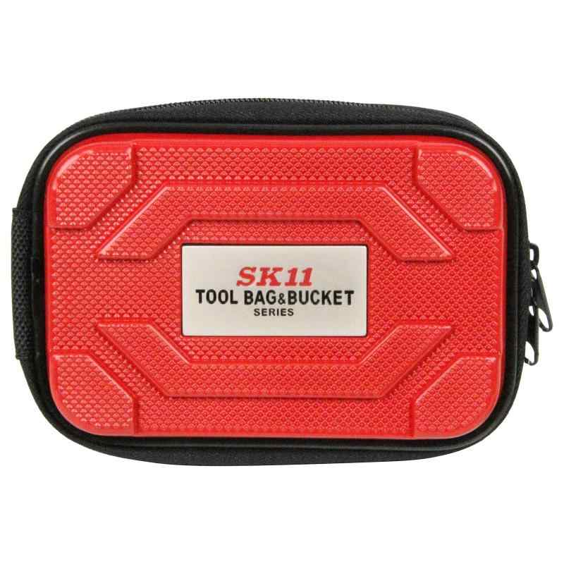 SK11(エスケー11) ABSツールポーチ レッド ベルト通し スマホ収納 STP-ABS RD用途:携帯電話、鍵、タバコなどの収納特徴:軽量&amp;タフなABS樹脂製素材サイズ(内寸):幅90×高さ140×奥行20mm仕様:2WAYベ...