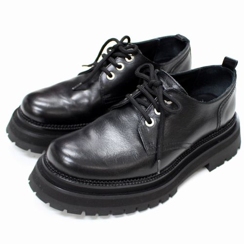 サイズ: 表記42 カラー: ブラック コンディション: Aランク 素材: コメント: AMIPARIS アミパリス ROUND-TOE DERBIES レザーシューズ USV015.840 BOX サイズガイドはこちら ■コンディションに...