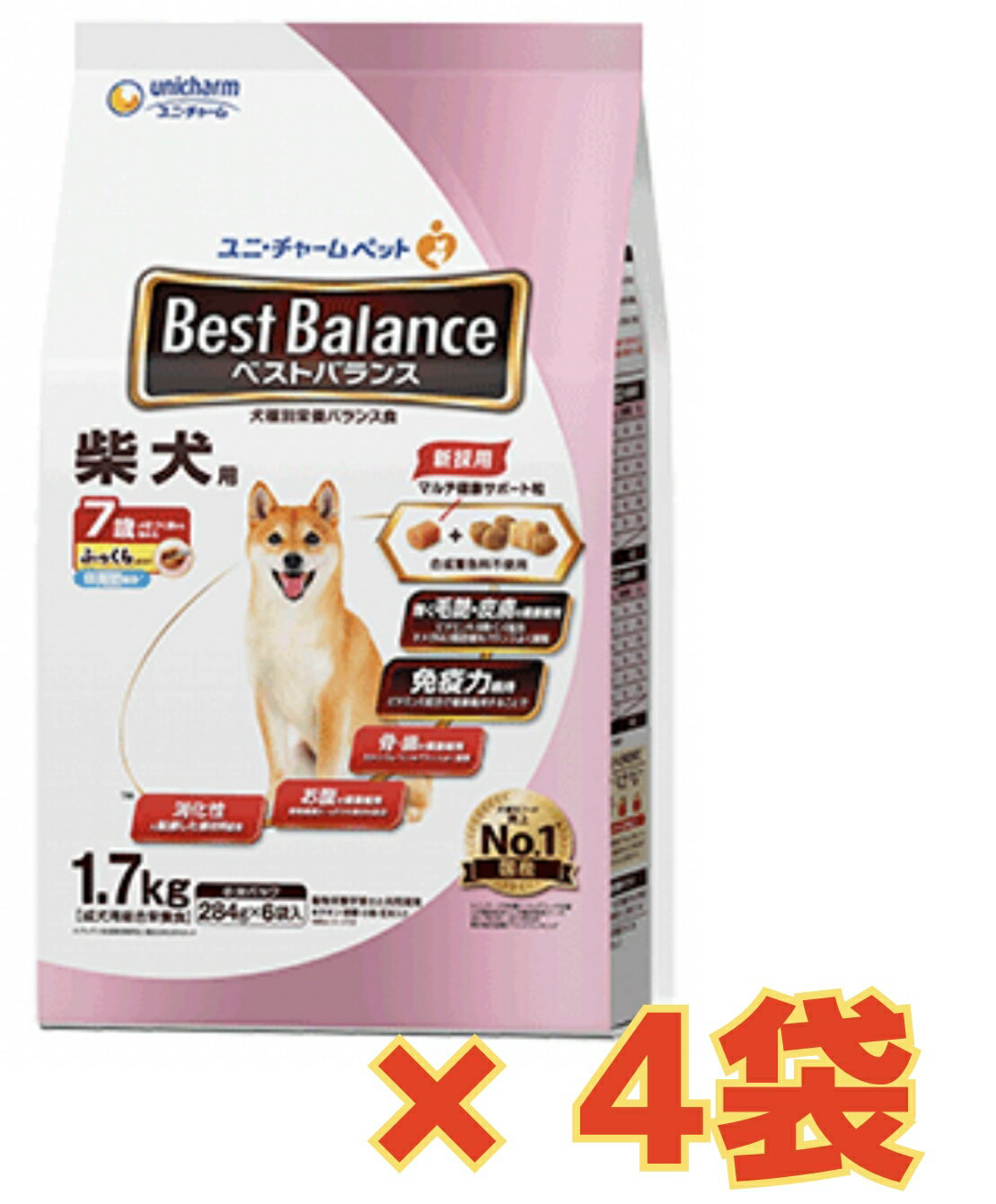【商品概要】 7歳頃からの柴犬に合わせた専用設計 脂質約10％オフの低脂肪設計（愛犬元気パックン成犬用比） 毛艶の健康維持のために、オメガ6＆3脂肪酸をバランスよく調整 皮膚の健康維持のために、ビタミンA・B群・C・Eを配合オメガ6＆3脂肪...