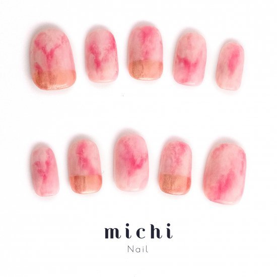 [商品説明]女性らしいピンクネイルにミラーが入ることで、キュート系もカジュアル系でも合わせやすいデザインに♪