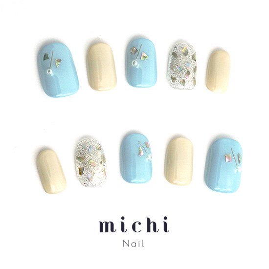 [商品説明]くすみカラーで大人っぽくシェルがたくさん入ったデザインです。