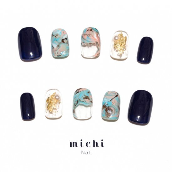 [商品説明]マーブルストーンのアートは同じ柄に巡り会えないのが不思議で可愛いです。