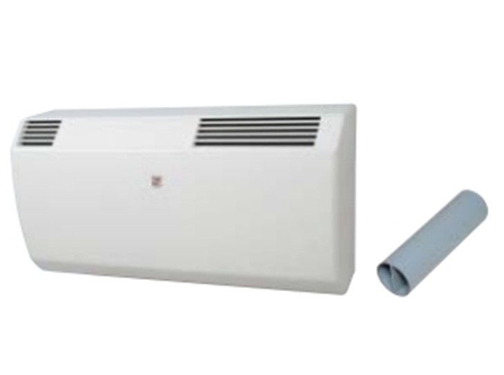 サイズ：奥行154×幅410×高さ214mm本体：ABS樹脂、外気清浄フィルター付、運転モード切替スイッチ付、紙製全熱交換器内蔵その他：電源スイッチ付(本体右上側面)、専用パイプ1本(奥行330×φ96：塩化ビニル樹脂:壁厚50～300mm...