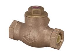 【クラス10Kチェッキバルブ】●給湯用塩化ビニルライニング鋼管用(HN)コア内蔵兼用形●日本バルブ工業会(JV)規格適合バルブ●国土交通省建築設備工事標準仕様書適合品●JV5給水用【仕様】●最高許容圧力：85℃以下の静流水(ヘッド揚程加圧式...