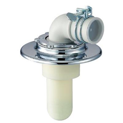 【一体型構造でゴミの引っ掛かりが少ないVP・VU50兼用トラップです。】●洗濯機パンと比べコンパクトで、場所を選ばず設置できます。●床上接続タイプで施工が容易にできます。●カバーとエルボを交換するだけでリフォームが簡単にできます。●ナットを...