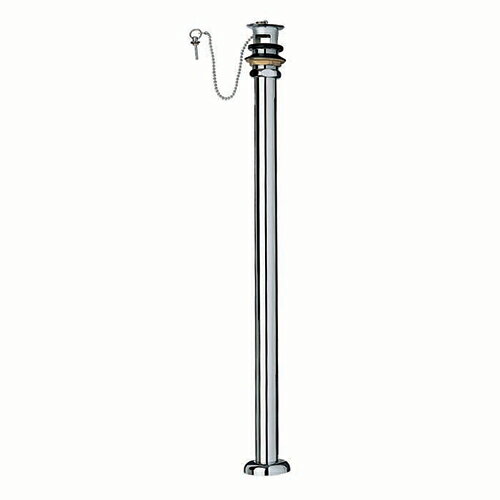 オーバーフロー付洗面器用の排水直管です。真鍮製です。排水管との接合部にはMJ-7、M135V、M135PV、M135PVTが使用できます。《ご注意》取付後には漏水がないか確認を行ってください。メッキ品ですので清掃の際には塩素系洗剤をご使用し...