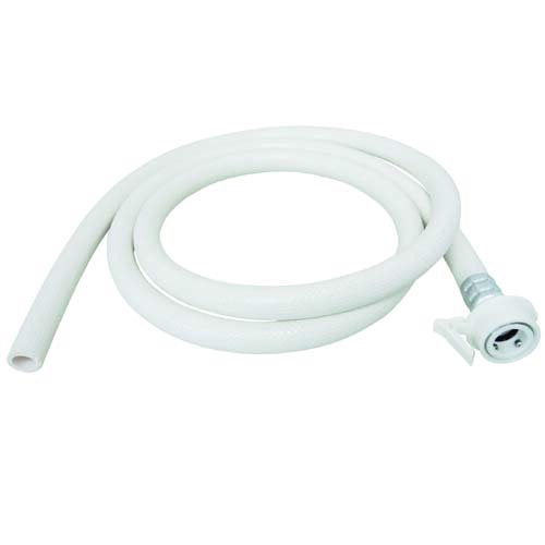 緊急止水機能が付いた水栓やコンセント水栓に接続し、ホースから排水口への通水テストが容易にできます。ワンタッチで着脱でき、作業が楽にできます。ホース長さ2M。《ご注意》。緊急止水栓の通水テスト以外では使用しないでください。●材質:本体/POM...