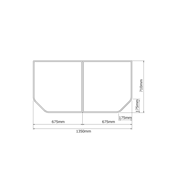 組み合わせ2枚のふろふたです。FA1480GLB-GY/W/SB　KGT（商品コード：KGTSH01）の代替品です。（色がグレー/ホワイトからホワイト/ホワイトに変更されています。）※お届けまでに約2〜3週間前後のお日にちがかかります。(土...