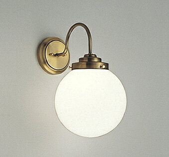 高演色LED 白熱灯器具60W相当 OB172611LR 電球色 消費電力7.2W Ra94 ●LED電球一般形 7.2W(E26) No.295AL ●(真鍮ブロンズメッキ)●ガラス(乳白) ●巾200 高325 出272 1.1kg ■...