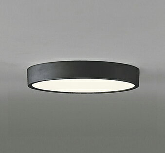 高演色LED FCL30W相当 OL251733R 電球色 2700K 調光器別売 消費電力15.2W Ra94 【ブラック】 ●LED ●ルミダイカスト●樹脂(乳白) ●巾φ300 高43 1.9kg ■光源寿命40,000時間 ■連続調...