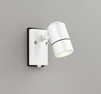 高演色LED 白熱灯器具50W相当 OG254566LR 電球色 消費電力4.3W Ra94 【オフホワイト】 ●LED電球ミニクリプトンレフ形 3.7W(E17) No.257EL ●ルミダイカスト●カバー：強化ガラス(透明) ●巾φ77...