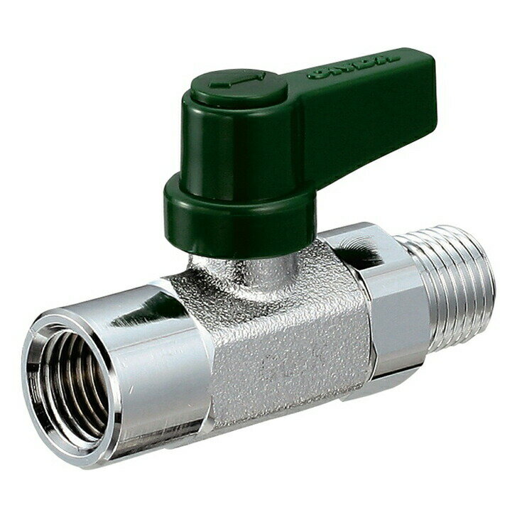 ・コンパクトタイプのため省スペースの配管可能で、機器への取付けに便利。・配管都合によりハンドルの位置、開閉方向を自由に変更可能。 商品詳細 ●材質・黄銅●仕様・最高許容圧力：1.0MPa・使用温度範囲：−20〜80℃・使用流体：冷温水・油・...