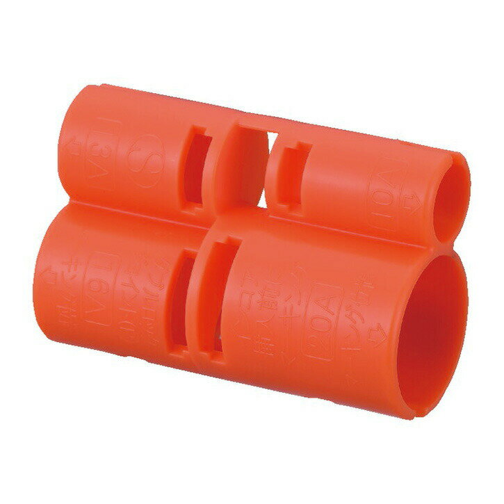 ・ダブルロックジョイントへ樹脂管を挿入する深さが、簡単にマーキング可能。・セットで使用するXLマーカーを取付可能で、携帯に便利。・樹脂管端部がみえる窓の形状で、2mm以上の斜め切断が判定可能。・架橋ポリエチレン管・ポリブテン管共用。・10A...