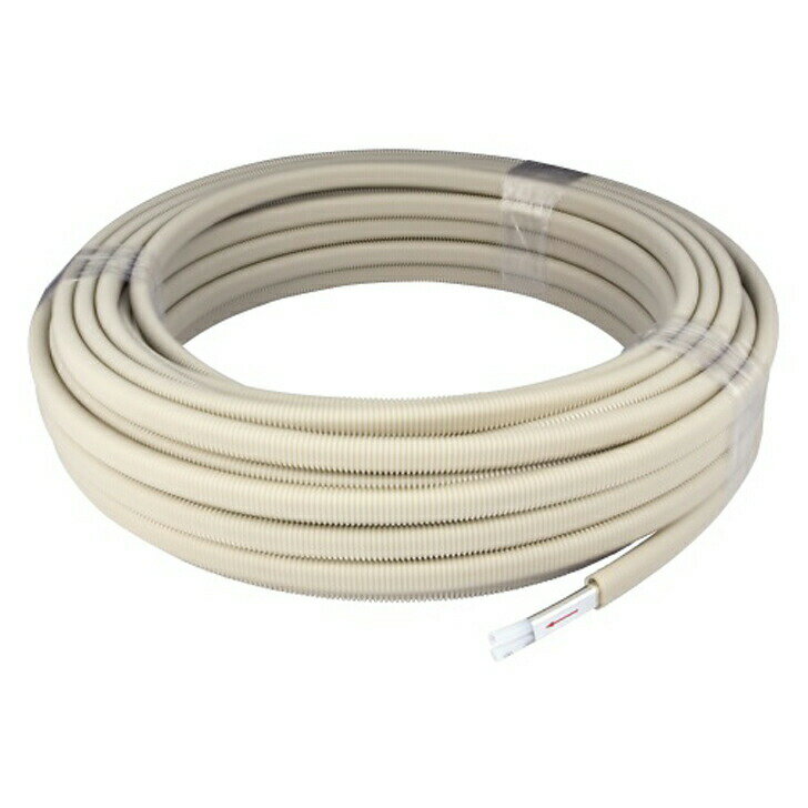 ・追焚き用の架橋ポリエチレンのペア管・ダ円サヤ管にセット済み品。商品詳細 ●材質・架橋ポリエチレン●仕様・使用圧力：0.25MPa以下・使用温度：80℃以下・使用用途：風呂用追焚き●サイズ・樹脂管サイズ：10A×2本・長さ：25m●注意事項...