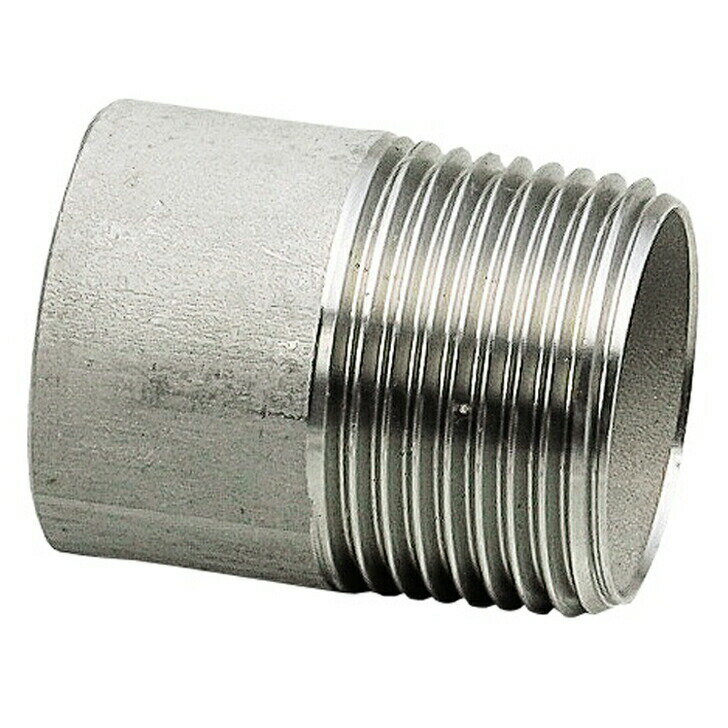 ・テーパおねじ（Rねじ）。・溶接する配管や機器への接続に便利。 商品詳細 ●材質・ステンレス（SUS304TP）●仕様・使用流体：冷温水・油・エアー・蒸気・ガス（可燃性・毒性以外）・使用温度範囲（最高許容圧力）　-20℃〜40℃（2.00M...