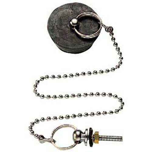 ●不要時は洗面器に吸着。●3mm玉クサリ、長さ240mm●ヒートン付●材質 黄銅、ゴム（CR）メーカー希望小売価格はメーカーカタログに基づいて掲載しています