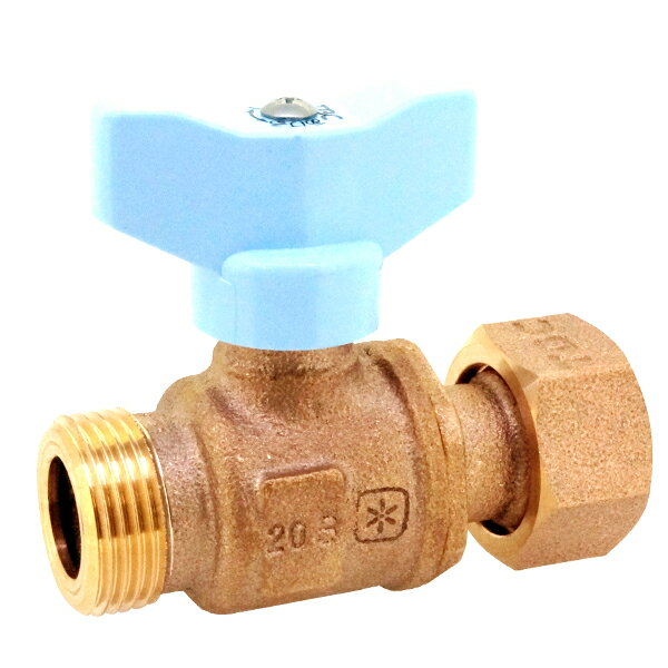 青色ツマミハンドルのボール式メーター直結止水栓です。商品コード78282003品番25 BFRB商品名ボール直結 ツマミ青呼び径(mm)25価格(円)13220重量(g)840規格日本水道協会認証登録番号(E-22・E-434)流体水道水温...
