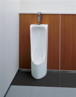 この商品のメーカーへのお問い合わせはコチラ　→　床置床排水小便器シリーズ名：床置小便器