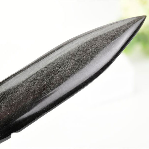 商品説明 ※必ずお読みください 石の名前商品名 メキシコ産 シルバーオブシディアン レターオープナー 天然石の意味商品の特性等 直観力を高める 悪習慣・悪縁を断つ 活力アップ メキシコ産のシルバーオブシディアン(シルバーシラーオブシディアン...