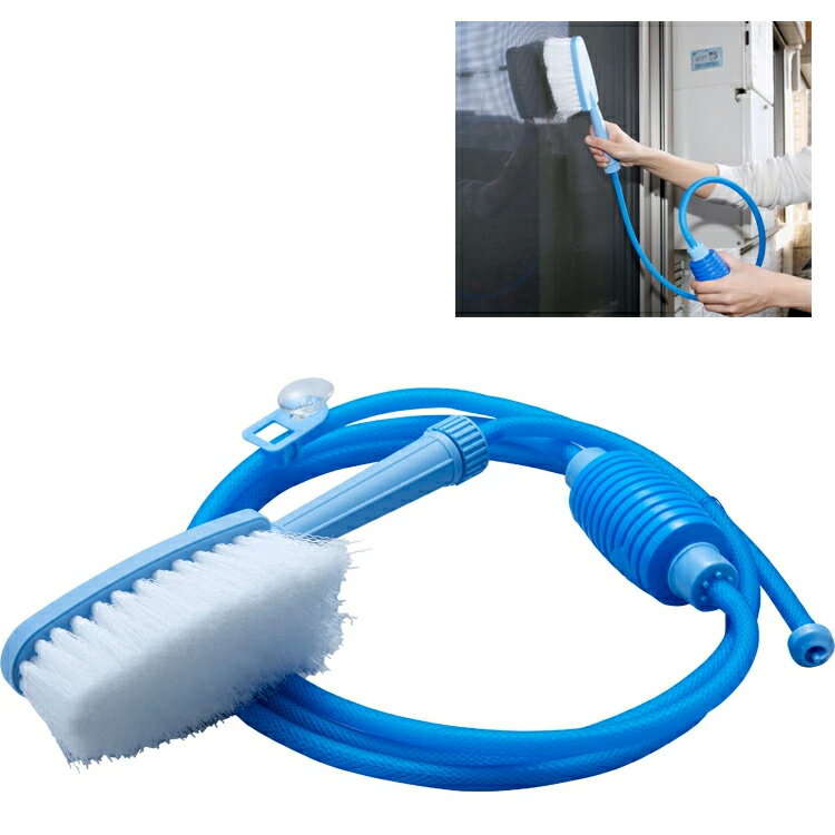 --------------------------------------------------------- 【商品の説明】 ・水を入れたバケツにホースを差込み、ポンプを軽くポンピングして、ブラシから水を噴出させて効率良い掃除が可能。...