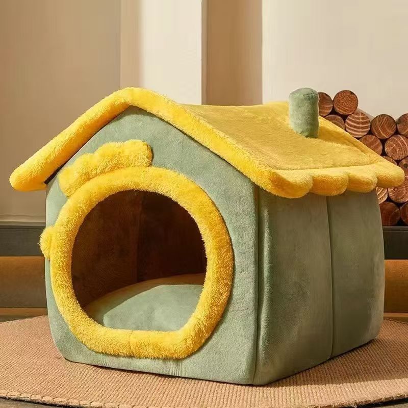 この商品について 【保温】：半密閉型のペットの巣、取り外し可能な厚みのある立体クッション、厳しい冬の天候からペットを保護するためのフロントガラスの周囲。 【取り外し可能、折りたたみ可能】：ペットハウスでのバクテリアの繁殖を防ぎ、ペットの健康...