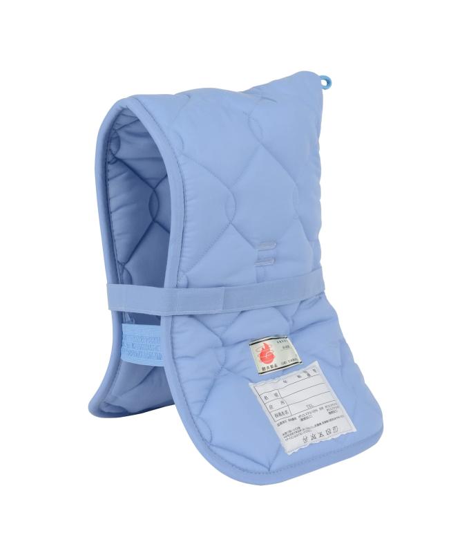 日本防炎協会認定品 防災頭巾 DKタイプ小ブルー 小学校低学年以下 約38×27cm 08サイズ:約38×27cm本体重量:0.28kg素材:表地・ポリエステル(難燃加工)/裏地・ポリエステル(難燃加工)/芯材・ポリエステル(難燃加工)生産...