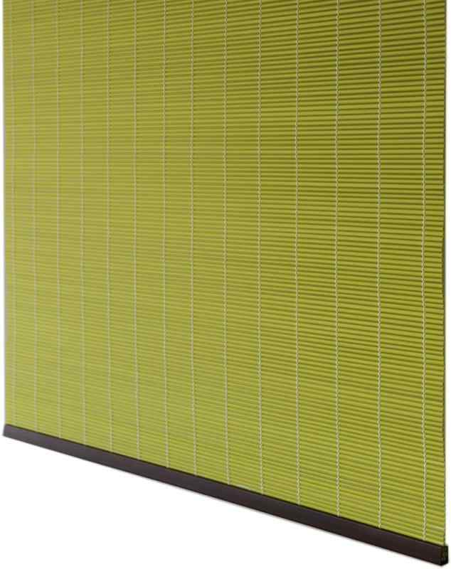 三宅製簾 すだれ モダンコーデ 約88x135cm スプリンググリーン製造国：日本本体サイズ：約88x135cm本体重量：約700g材質/本体：PP(ポリプロピレン)、上下のレール:PVC(塩化ビニル)、編糸：ビニロン吊り下げフック2個付き...