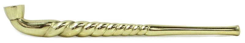春山商事 煙管 福一煙管 竜 11.5cm 日本製 ゴールド 386018本体サイズ:長さ115mm×幅10mm×奥行き10mm本体重量:12g素材:真鍮付属品:クリーナー×2本