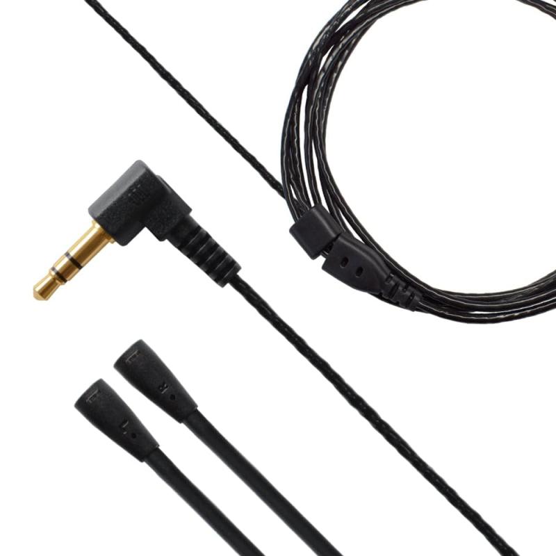 WiseTech NOBUNAGA Labs ゼンハイザー IE8/IE80 対応リケーブル TR-IE3SENNHEISER IE8/IE80 対応リケーブルケーブル:銅ケーブル長:120cm / イヤーフック対応:ワイヤー入りプラグ:3...