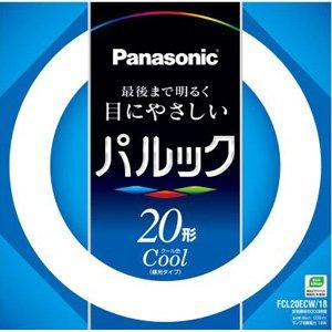 ナショナル 20W形丸型蛍光灯・クール色（昼光色）パルック FCL20ECW18(NA)3波長形昼光タイプ色温度7200K定格寿命6000時間全光束（明るさ）1220lmランプ消費電力 18W