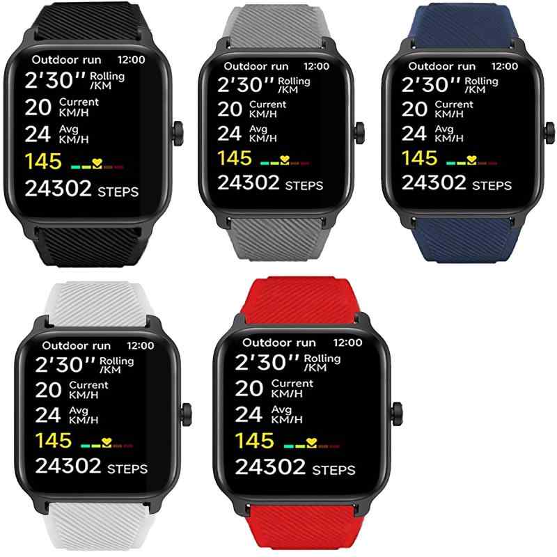 for バンド, シリコンバンド交換 軽いベルト 対応 IDW13 スマートウォッチ / TOOBUR IDW13 Watch/ IDW13 スマートウォッチ/Aeac IDW13 スマートウォッチ/TEMINICE IDW13 Watch...