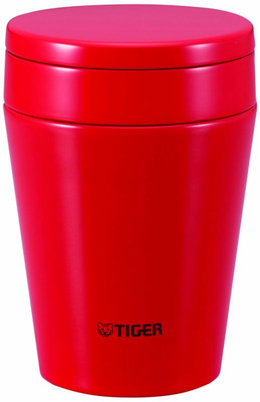 タイガー スープジャー 380ml トマト MCC-B038-RS本体サイズ(約):幅9.9×奥行9.9×高さ14.3cm本体重量:0.33Kg素材・材質:内びん=ステンレス鋼、本体=ステンレス鋼、パッキン=シリコン生産国:中国●保温効力:...