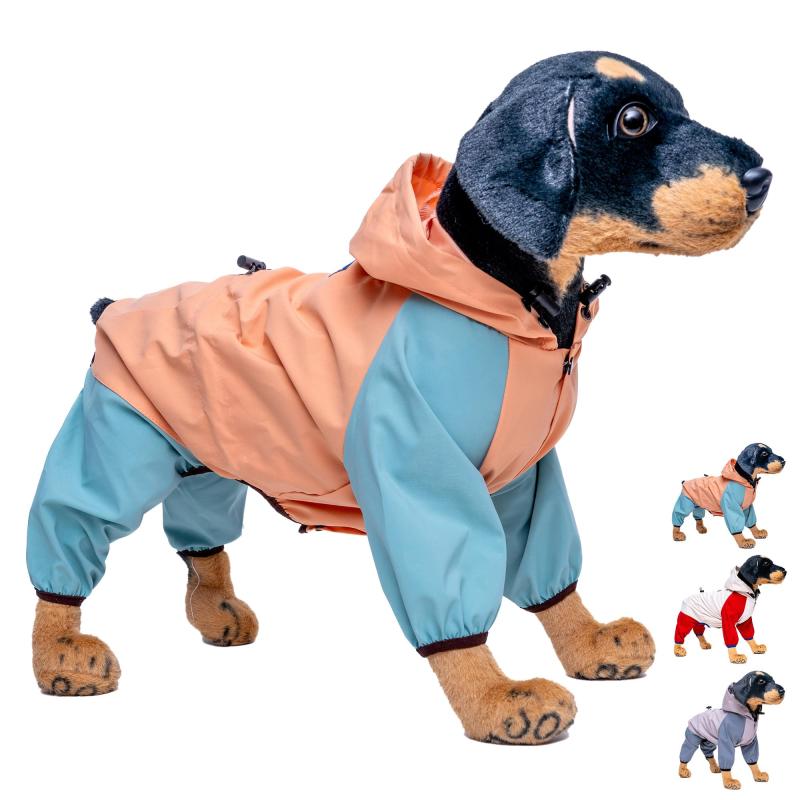 ［PAW EXPLORER］All Weather 4-leg Jacket | 全天候 レインコート 4-leg 中型犬 小型犬 虫対策 日焼け防止 雨 雪カバー カッパ 梅雨 おしゃれ全天候対応：雨、雪、直射日光、虫よけ対策がこれ一つで...
