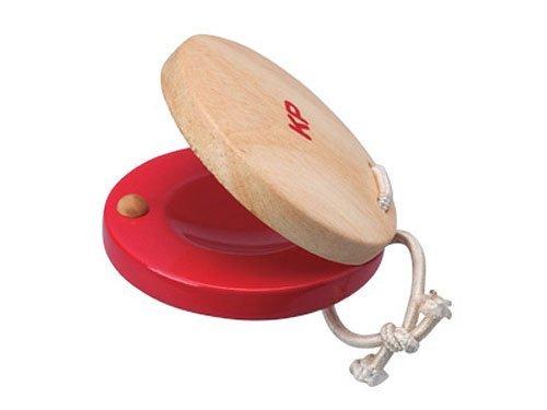 Kids Percussion キッズパーカッション ラウンドカスタネット レッド KP-70/C/RE<b>対象性別 :</b>男女共用<b>対象年齢 :</b>1歳から