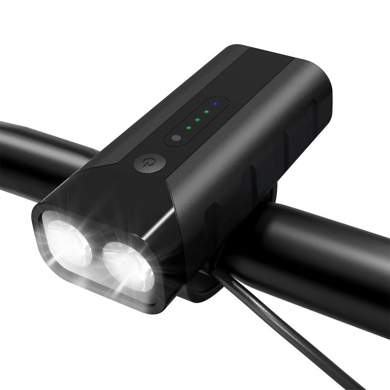 自転車 ライト 4000 600ルーメン 光センサー搭載 自転車用シートクランプ付き USB充電式 LED ライト 懐中電灯 クロスバイク ロードバイク 軽量 通勤 通学 ロングライド 防災 緊急対応