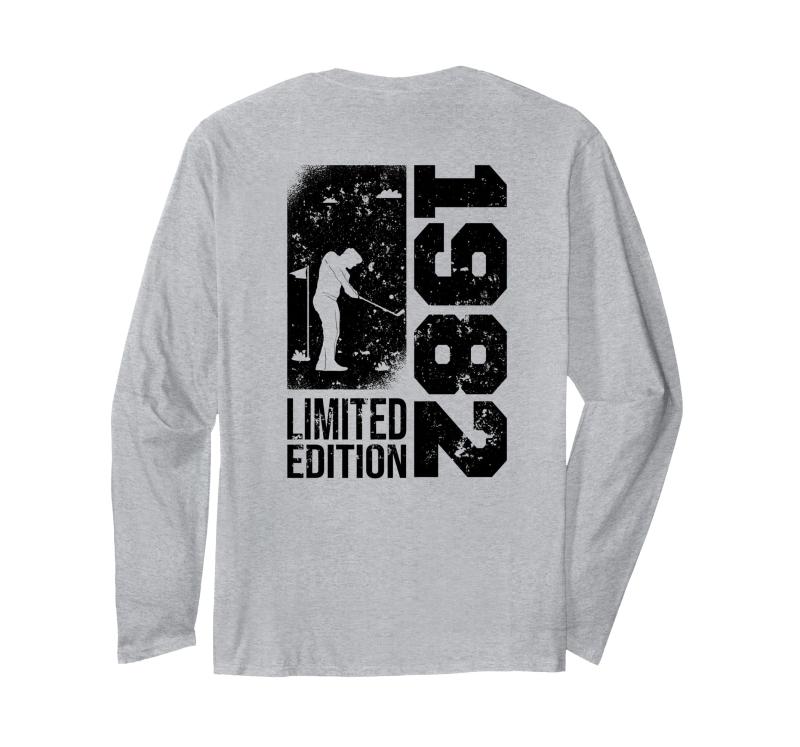 Golfplayer Golf, ゴルファー ゴルフプレイヤー ビンテージ 1982 誕生日 ゴルフボール ゴルフ 長袖TシャツGolfplayer Golf, ゴルフプレイヤー、ゴルファー、 1982 年生まれのヴィンテージ。ゴルフゲーム...