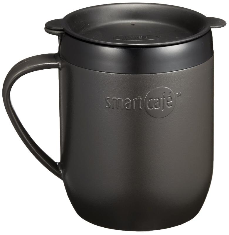 スマートカフェ ホットマグ 黒コーヒーがなくても、一人分のコーヒーを入れることができます。カップにコーヒーの粉を入れてお湯を注ぎ、プランジャー(網の付いた濾し器)を下げるだけで出来上がり。紅茶・緑茶などにもお使いいただけます。カップは二重壁...