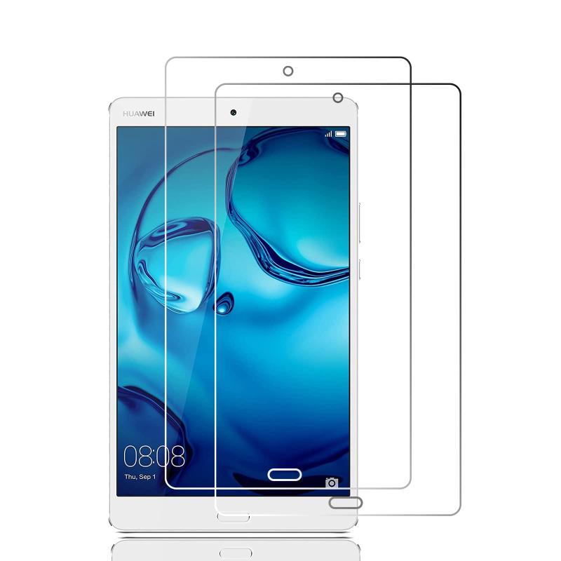 二枚入りFOR NTTドコモ dtab Compact d-01J / Huawei MediaPad M3 8.4 用 ガラスフィルム/日本旭硝子製/硬度 9H for Huawei MediaPad M3 8.4 用 強化ガラス フィル...
