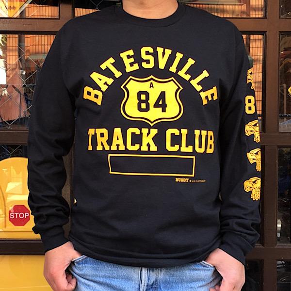 ■BUDDY New ITEM■ その他のBUDDYの新着アイテムはこちら!!!商品名 BUDDY ロンT ロングスリーブTシャツ オリジナル BATESVILLE TRACK CLUB アメカジ 長袖 プリント カラー ブラック サイズ ...