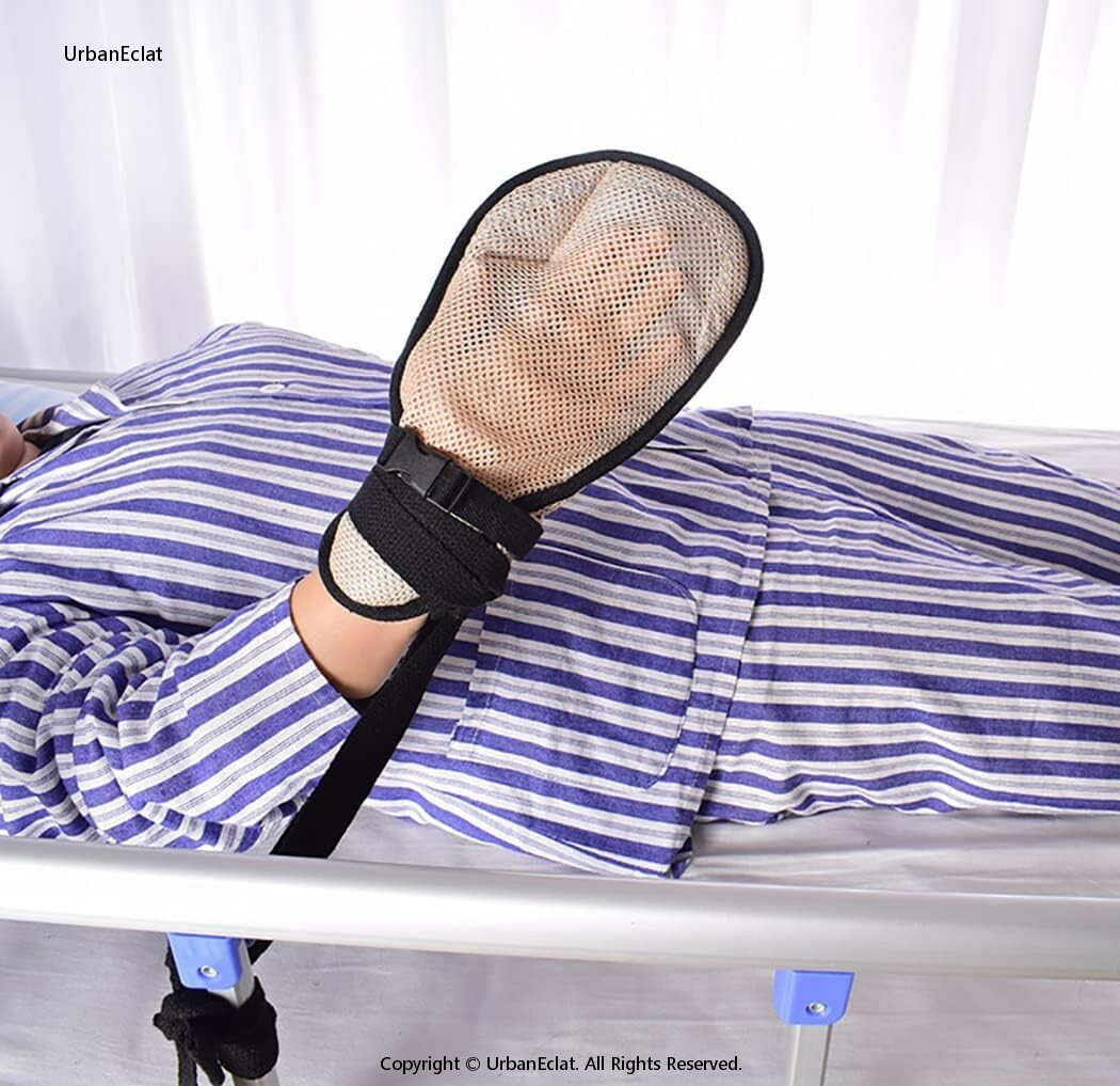 【通気性の良い生地】介護ミトンは通気性の高い高品質のメッシュ素材を採用し、通気性と放熱性に優れているので、長時間使用しても蒸れや発汗の心配がありません。 グローブストラップは高品質の綿で作られており、柔軟で耐久性があり、激しい引っ張りを恐れ...