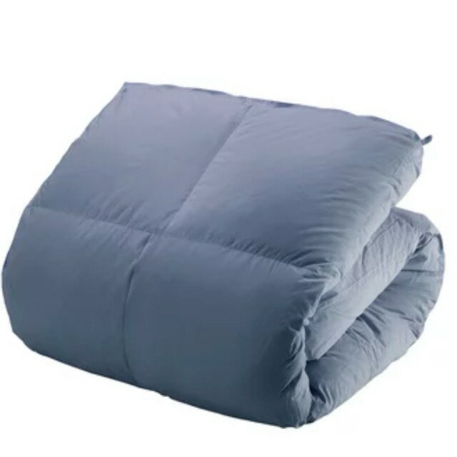 未使用 羽毛 掛けふとん ナチュラルダックダウン 150x210cm ダウン93% フェザー7% 詰め物重量1.0kg ネイビー 日本寝具 布団/515722 商品詳細 商品は写真にあるもので全てです。 必ず写真で確認お願い致します。他にも...