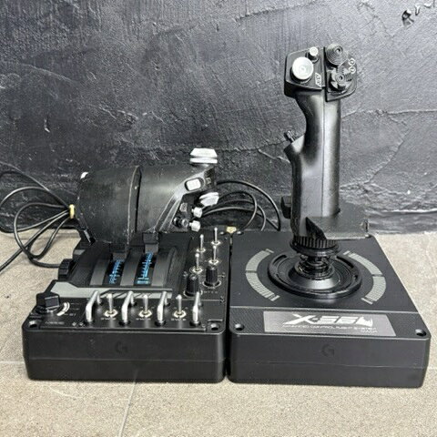Logicool X56 HOTAS RGBスロットル&amp;スティック コントローラ 【中古】動作保証 ロジクール ゲーム用/517725 商品詳細 商品は写真にあるもので全てです。 必ず写真で確認お願い致します。他にもたくさん出品して...