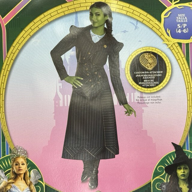 送料無料 新品 wicked ウィキッド ふたりの魔女 緑の方 衣装 コスプレ ハロウィン サイズS/P 4-6 大人用/514826在★10 商品詳細 最初の画像はイメージ画像になります。こちら在庫がある物となります。状態ランクが同等の物...