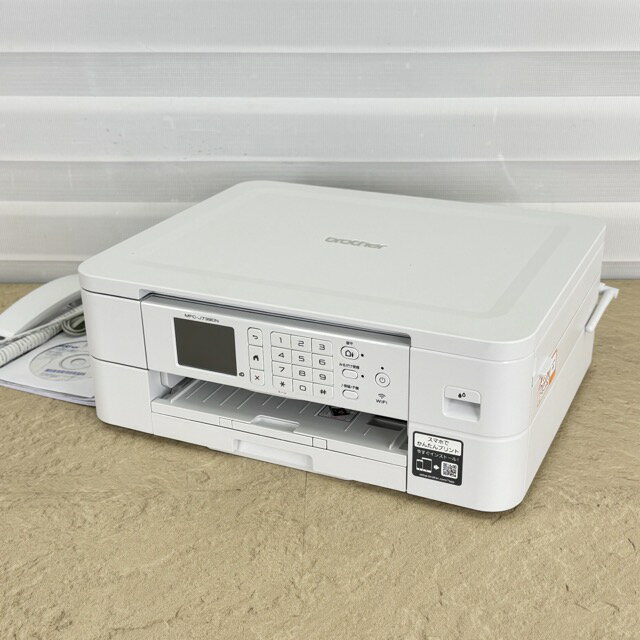電話機付き 複合機 【中古】動作保証 brother ブラザー MFC-J739DN PRIVIO インクジェットプリンター 印刷枚数僅か　031074 / 23633 商品詳細 型番: MFC-J739DN サイズ(幅/奥行き/高さ): ...