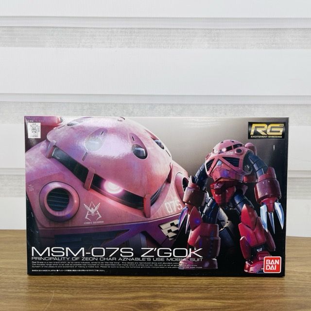 新品未開封 BANDAI バンダイ ガンプラ プラモデル 機動戦士ガンダム RG リアルグレード 1/144 シャア専用ズゴック MSM-07S ZGOK/901036 商品詳細 商品は写真にあるもので全てです。 必ず写真で確認お願い致しま...