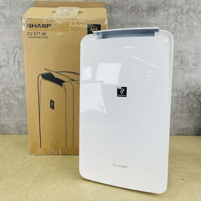 除湿機【中古】美品 動作保証 SHARP CV-S71-W 2025年製 プラズマクラスター 衣類乾燥除湿機 ホワイト 057065 / 23937 商品詳細 製造番号: 46364 年式: 2025 年製 サイズ(幅/奥行き/高さ): 約...