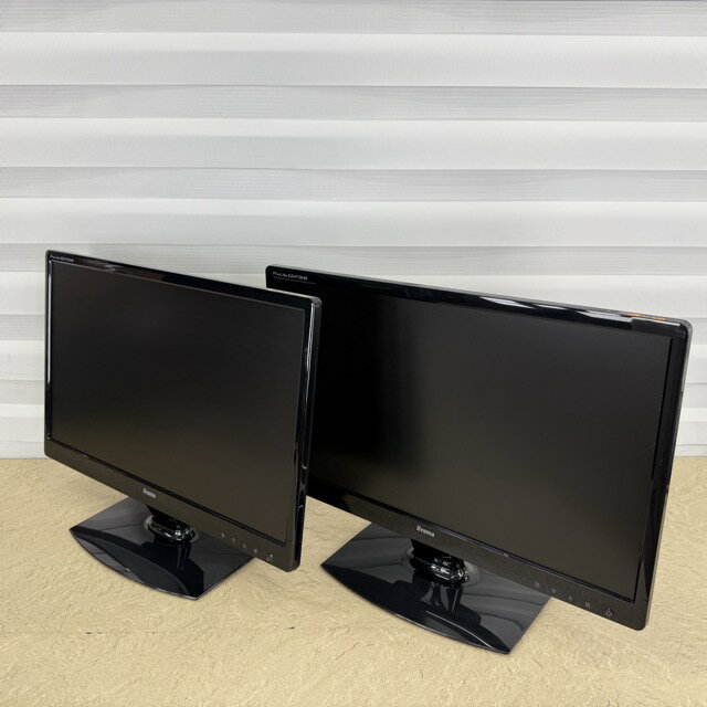 イイヤマ 23.6インチ液晶モニター 2台セット 【中古】動作保証 iiyama ProLite E2473HS PL2423HD ディスプレイ 電源コード付き /517445 商品詳細 製造番号: 00496/00230 付属品: 電源コ...